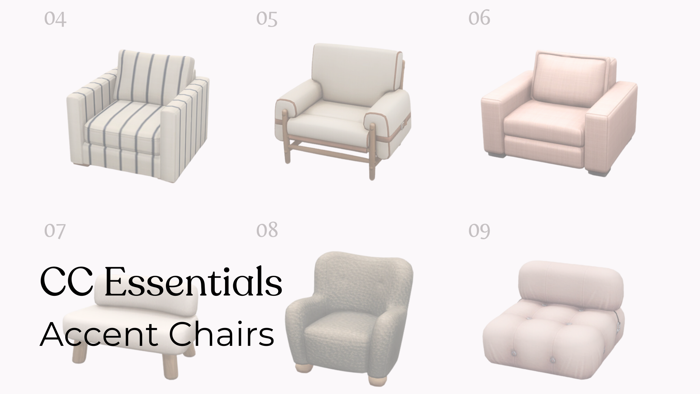 Sims 4 Accent Chairs: A Curated Collection of 12 Must-Have Downloads
